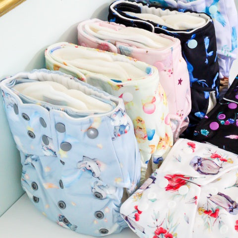 Dreamy Nights - Night nappies | Boho Babes Cloth Nappies