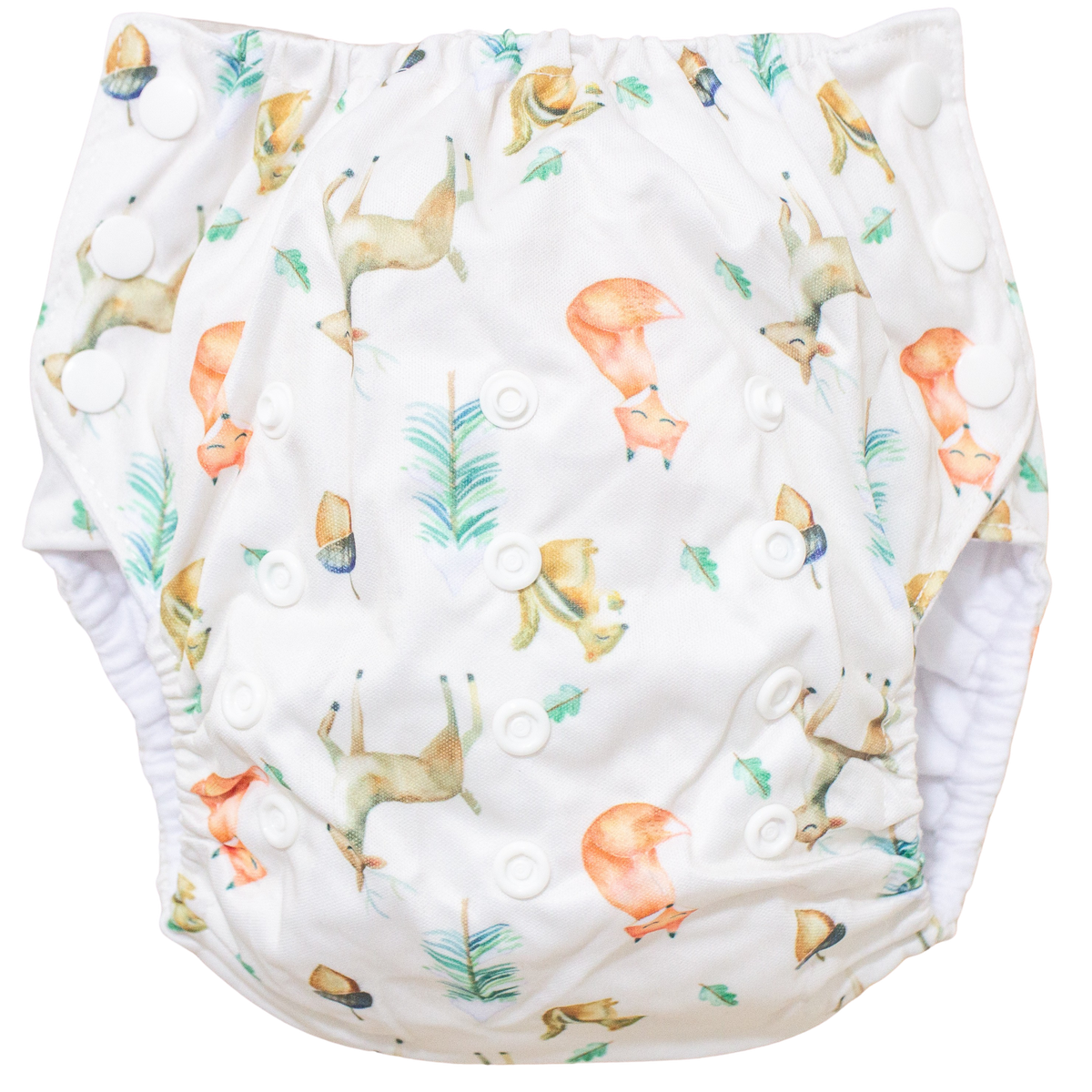 Woodland Friends - Night nappy | Boho Babes Cloth Nappies